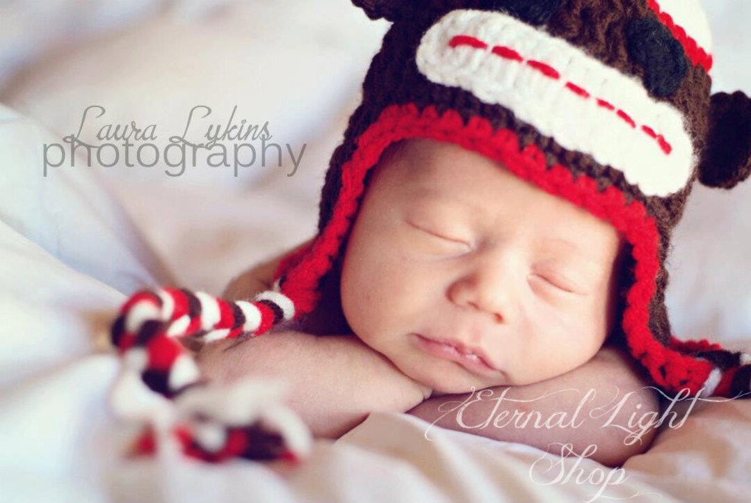 ALL SIZES Sock Monkey Beanie - Etsy