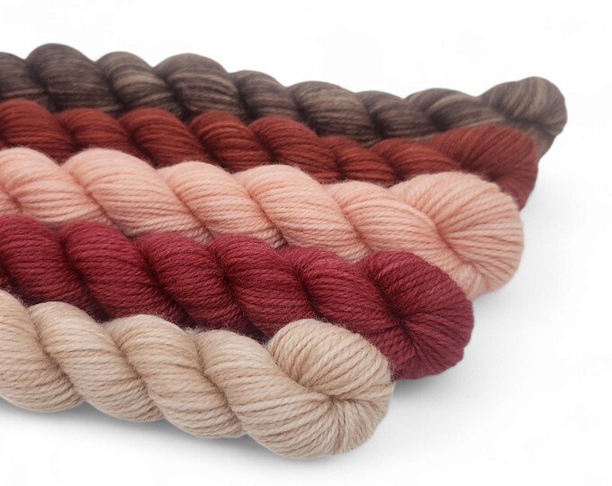 Sock Yarn Mini Skein Set 3 - Etsy