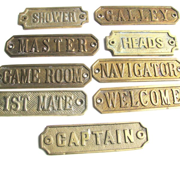 Nautical Brass - Etsy