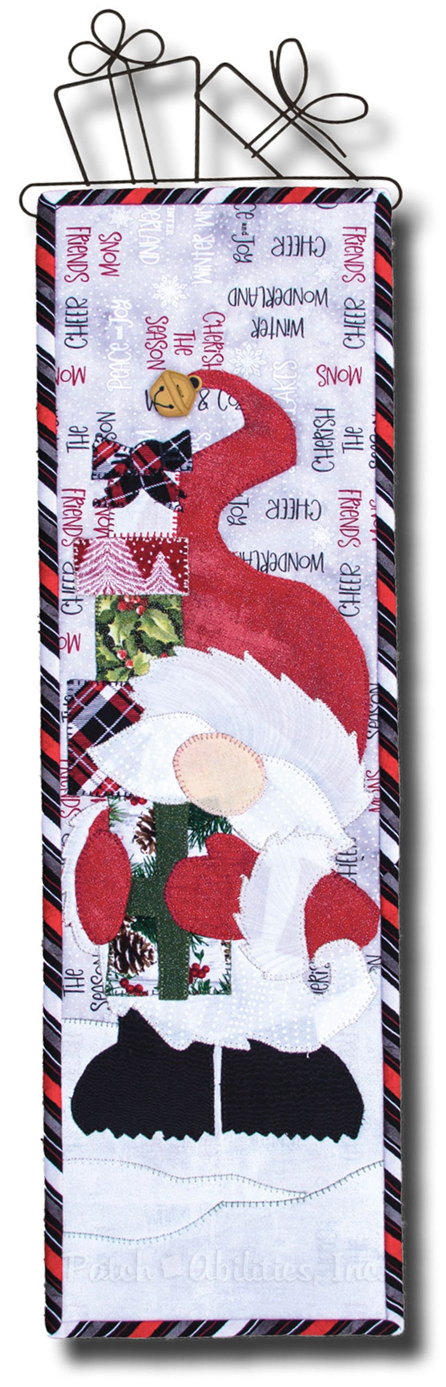 MM14-12 Jolly Mr Jingles December Wall Hanging Instant PDF Download ...