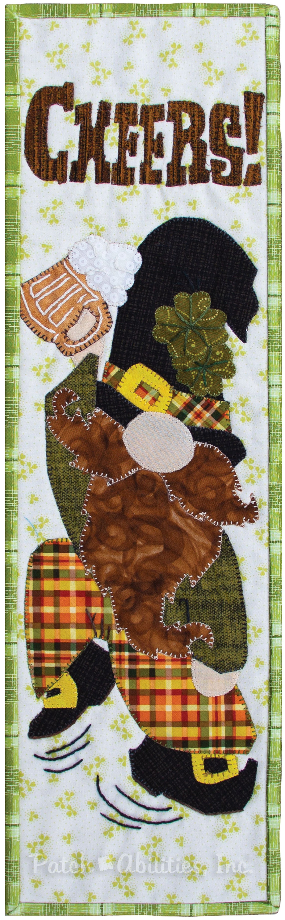 MM14-3 Lucky Lewie March Wall Hanging Instant PDF Download Monthly Mini ...