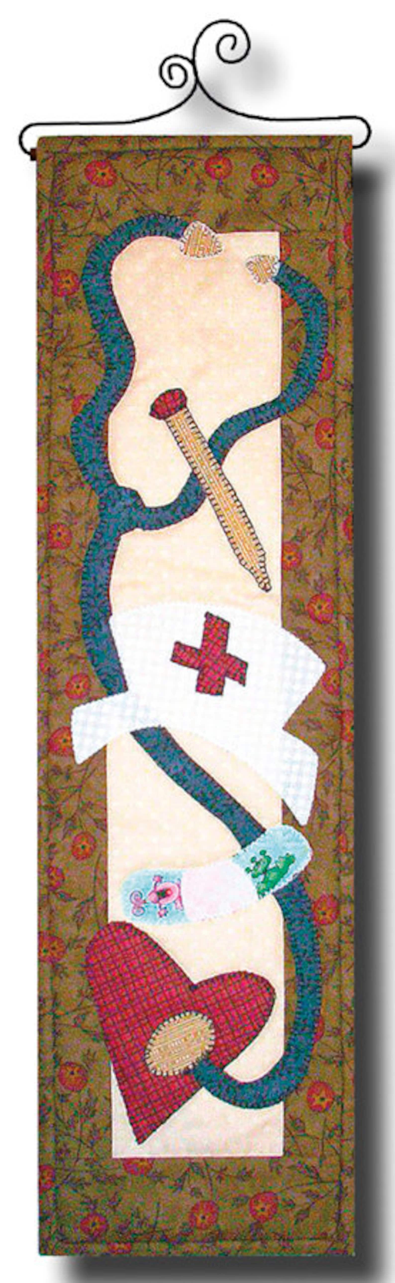 P46 Nursing Wall Hanging Instant PDF Sewing Pattern Download by Patch ...