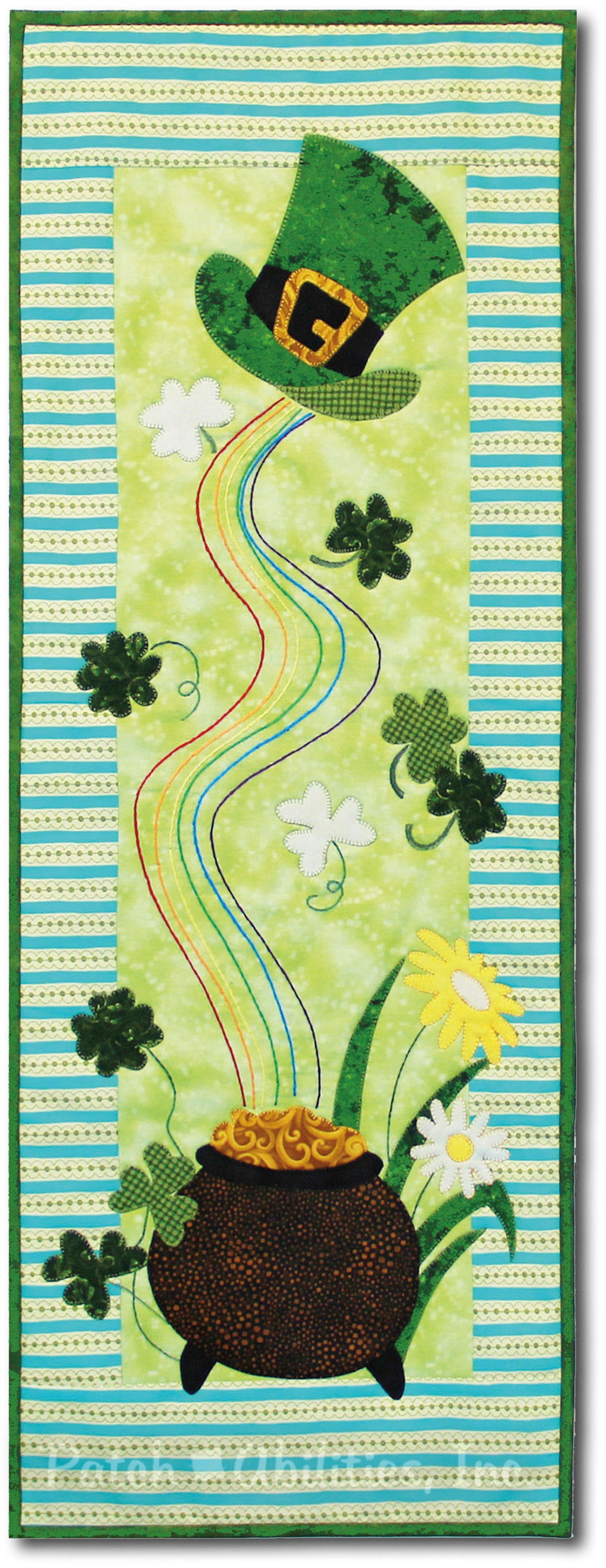 MM703 Luckys Pot'o Gold Wall Hanging Instant PDF Sewing Pattern ...