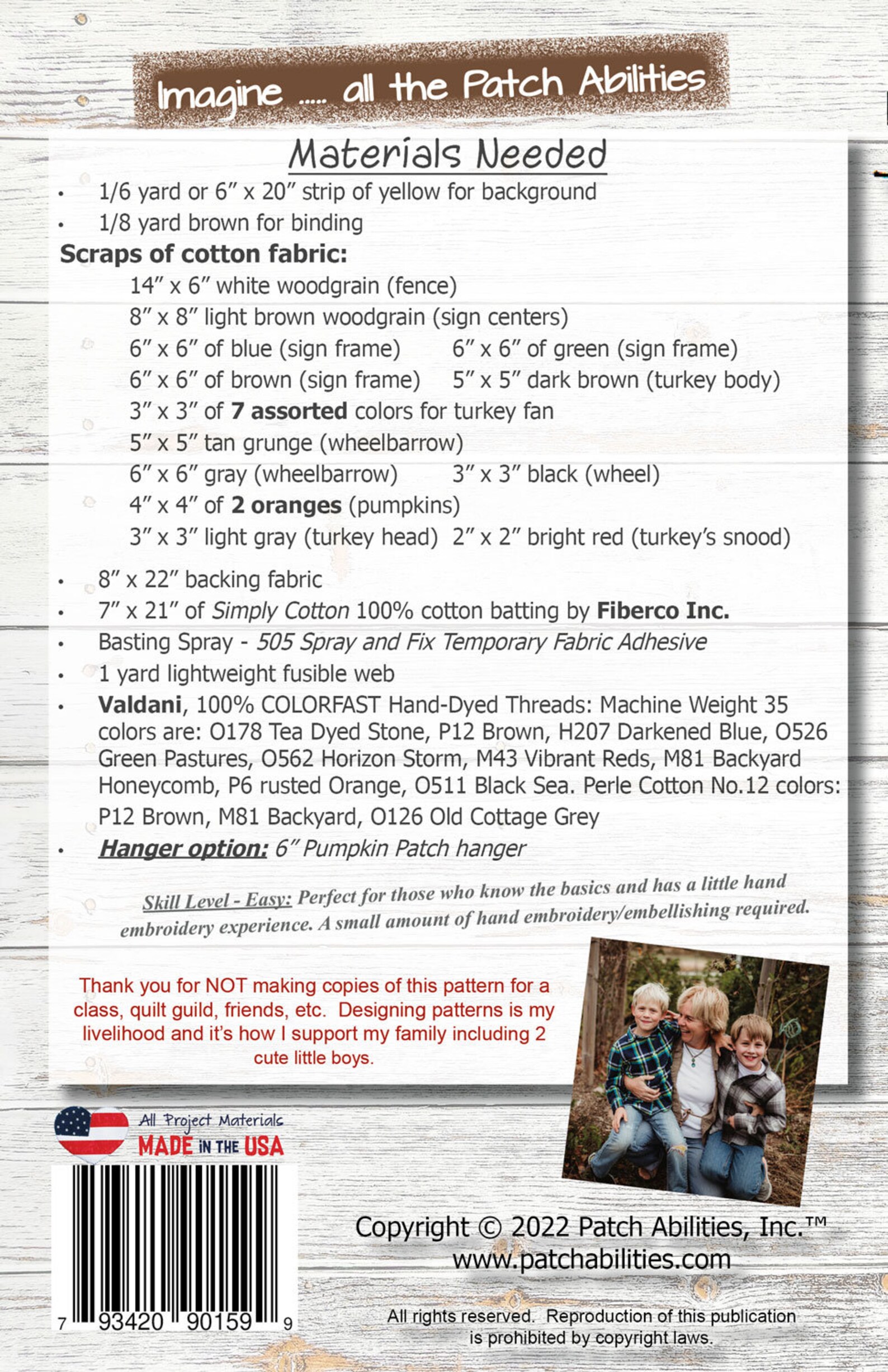 MM12-11 November Monthly Mini's A BOM Series 2022 Mystery Project Wall ...