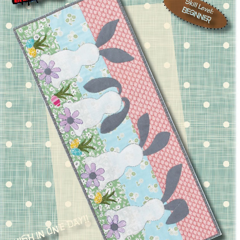 Bunny Table Runner - Etsy