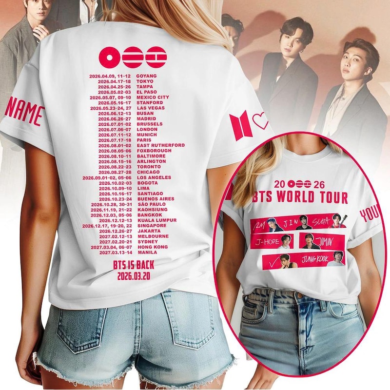 Bts Fanmade Shirts - Etsy UK