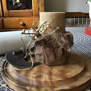 Early Pantry Colonial Sugar Cone Handmade Christmas Primitive Rustic ...