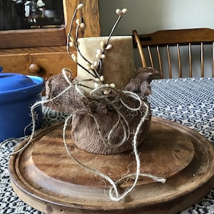 Early Pantry Colonial Sugar Cone Handmade Christmas Primitive Rustic ...