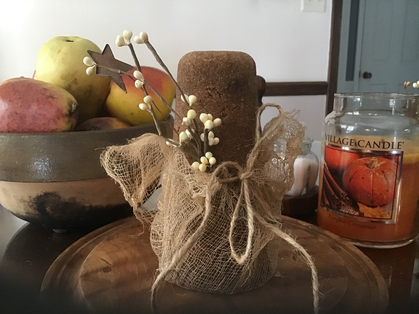 Tall Early Pantry Colonial Sugar Cone Christmas Handmade Primitive ...