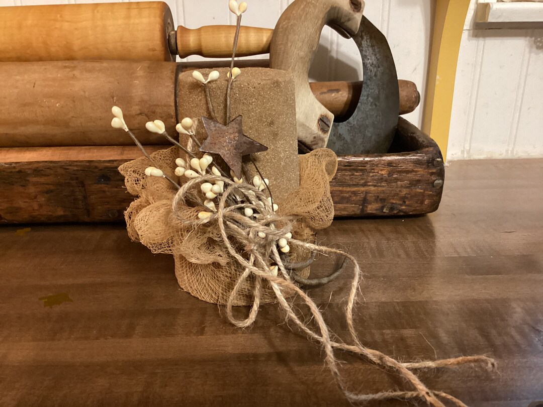 Early Pantry Colonial Sugar Cone Handmade Christmas Primitive Rustic ...