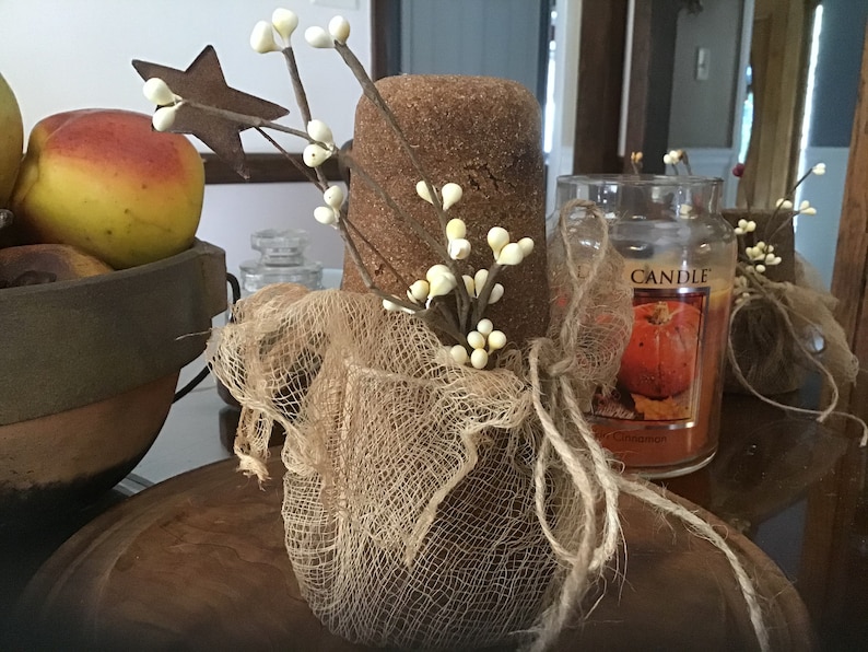 Tall Early Pantry Colonial Sugar Cone Christmas Farmhouse Handmade ...