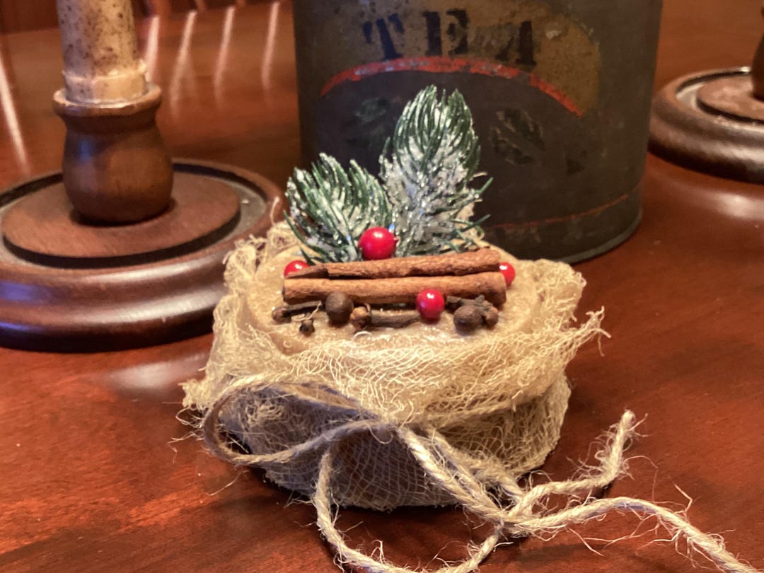 Figgy Pudding Plain and Fancy Primitive Early Colonial Christmas Decor ...