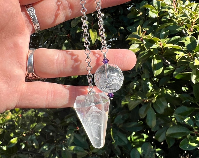 Quartz Dragon Dowsing Chakra Pendulum, Chakra Healing, Divination ...