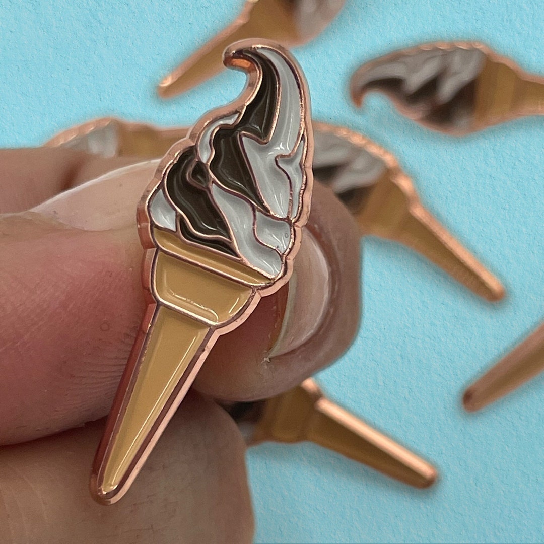 Ice Cream Enamel Pin, Soft Serve, Ice Cream Gifts, Food-inspired ...