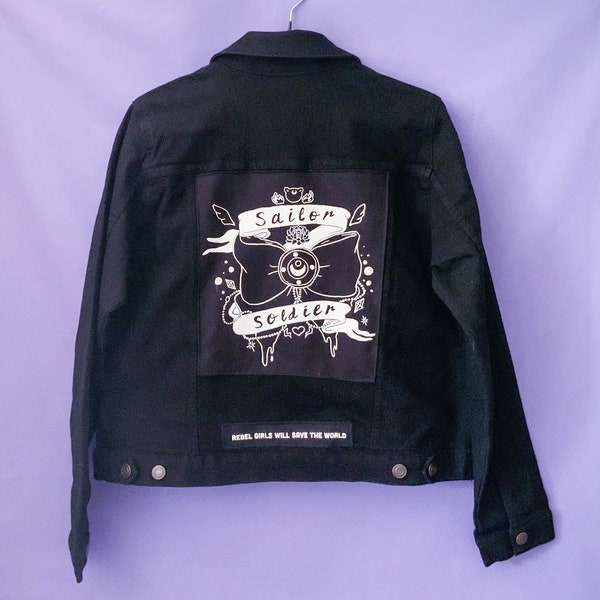 Witch Denim Jacket - Etsy