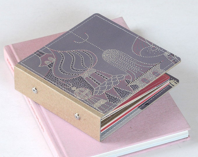 14 CD Wallet, CD/ DVD Storage Book Handmade From Upcycled Album Cover ...