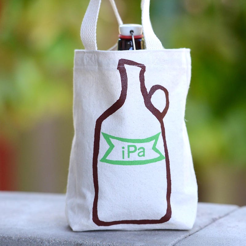 Growler Tote - Etsy