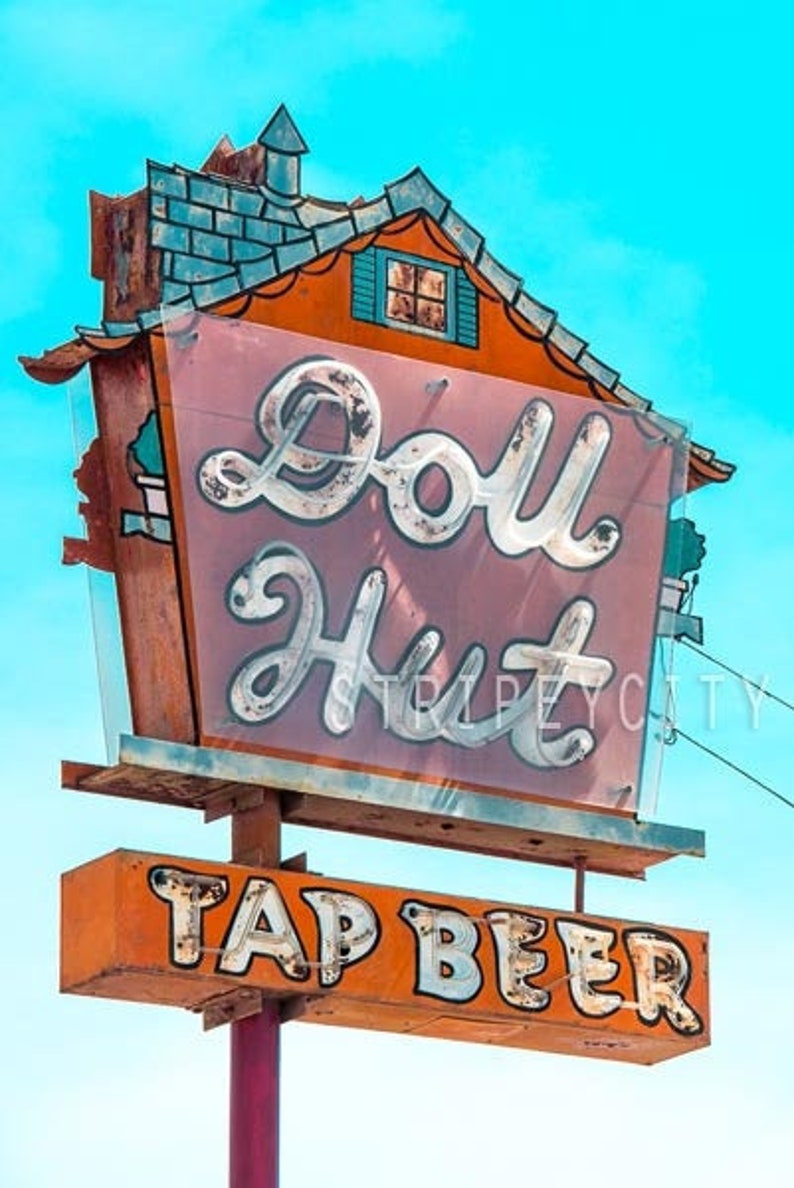 Orange County Color Photography/ the Doll Hut/ Classic Punk - Etsy