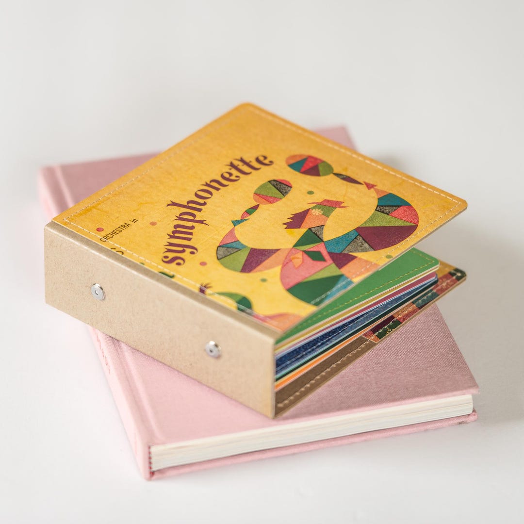 14 CD Wallet, CD/ DVD Storage Book Handmade From Upcycled Album Cover ...