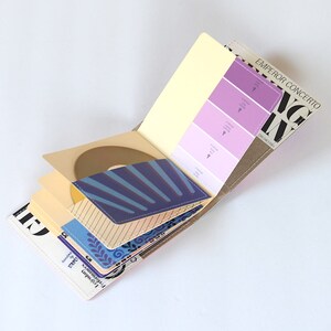 14 CD Wallet, CD/ DVD Storage Book Handmade From Upcycled Album Cover ...