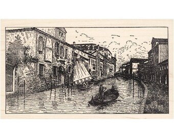 Venice stamp | Etsy