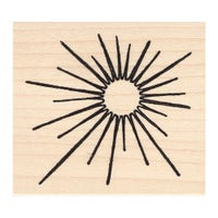 Smiling Sun Rubber Stamp, ERA Graphics Art Journal Supply 28 - Etsy