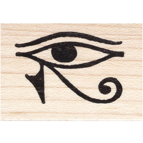 Eye of Horus Right 1432D Beeswax Rubber Stamps Unmounted - Etsy