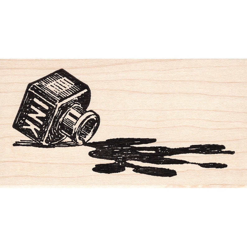 Spilling Ink 1034K Beeswax Rubber Stamps Unmounted, Cling, Mounted ...