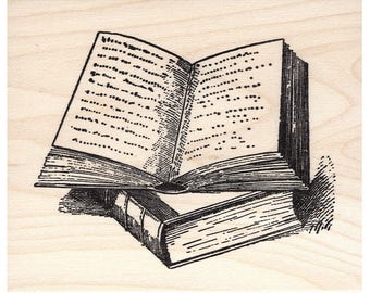 Rubber Stamp Book - Etsy