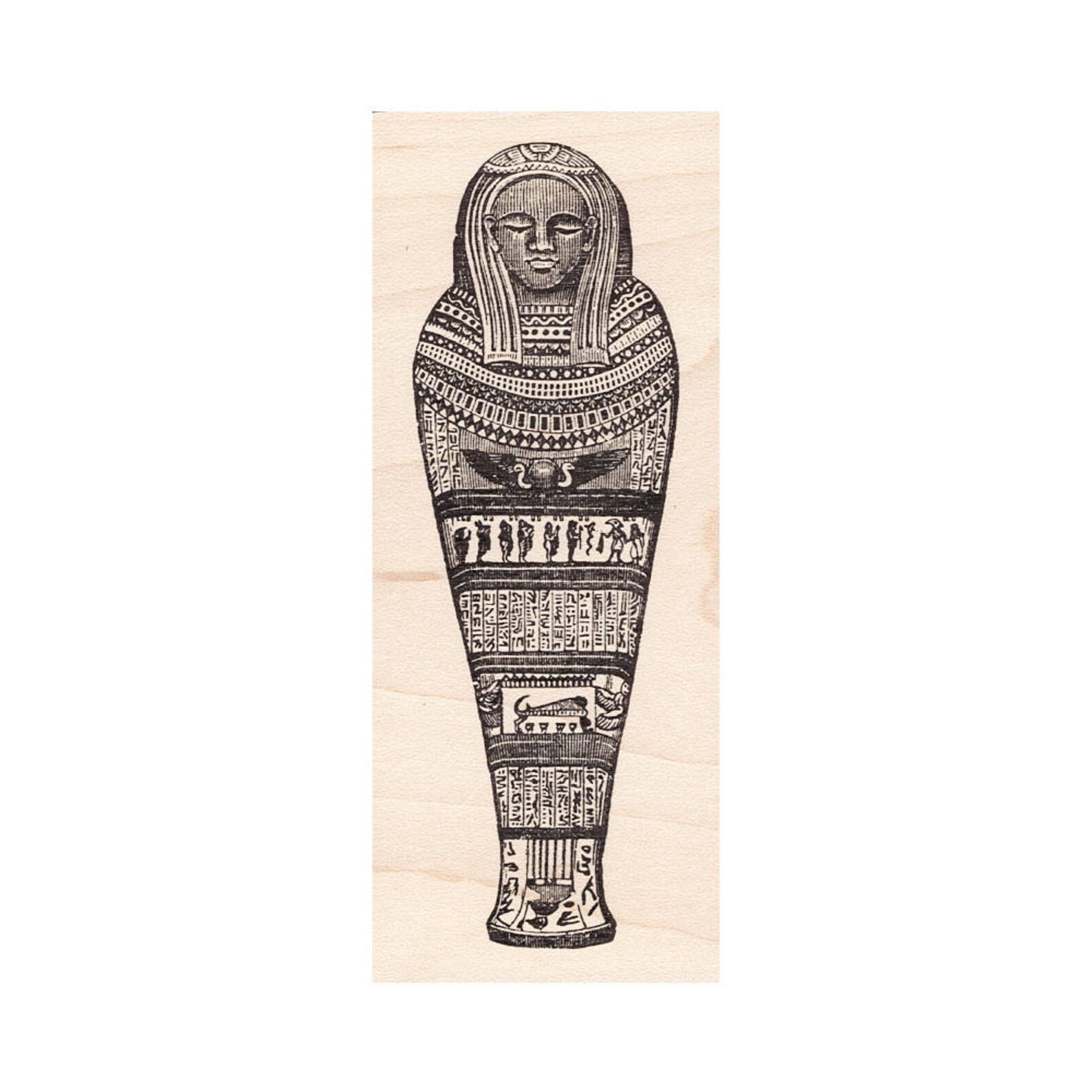 Mummy Case 1064K Beeswax Rubber Stamps Unmounted Cling - Etsy