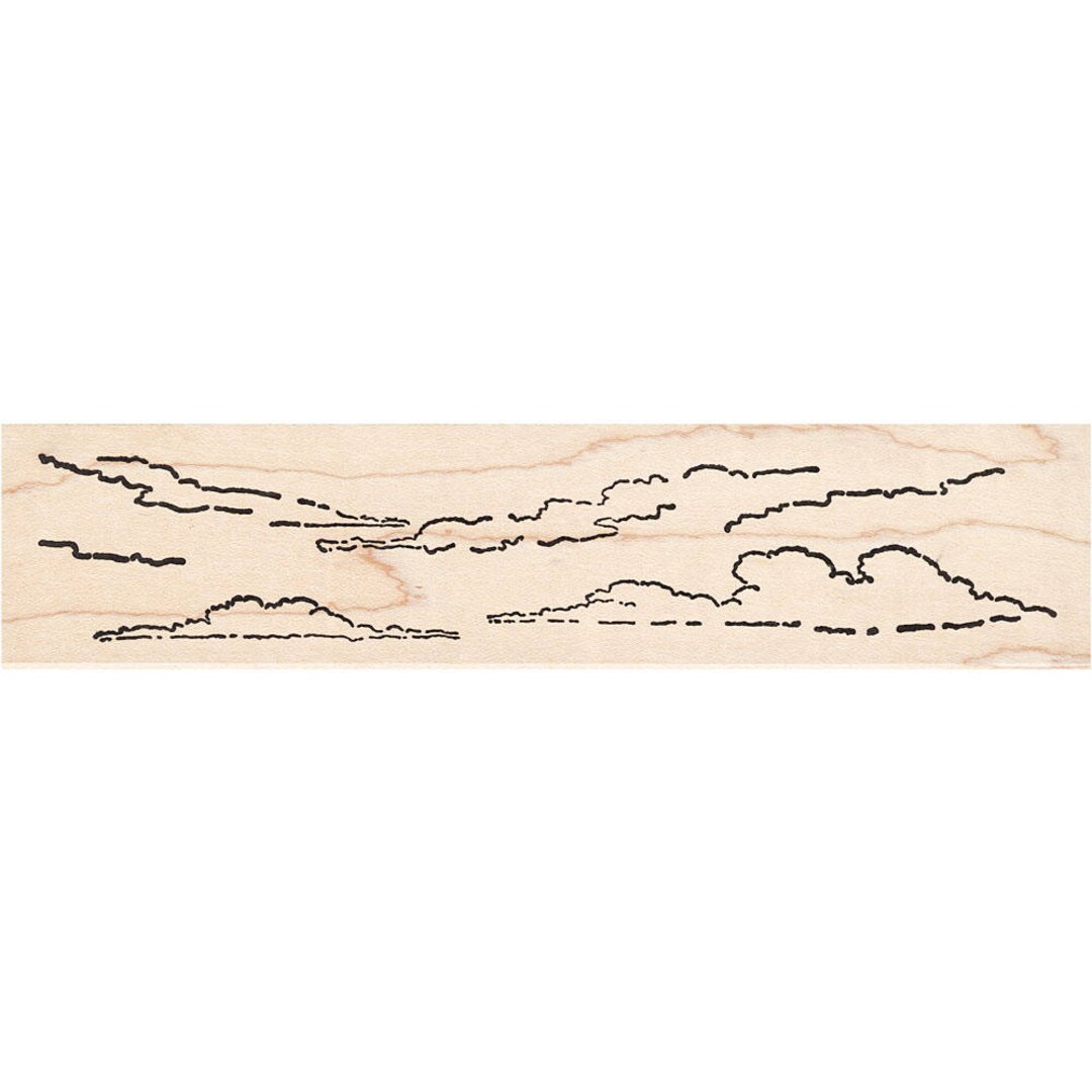 Wispy Clouds 536L Cloud Rubber Stamp, Sky, Scenic, Landscape Stamping ...