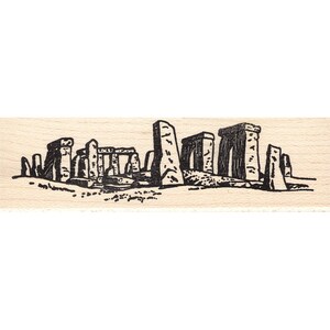 Stonehenge 887F Beeswax Rubber Stamps Architecture Unmounted, Cling ...