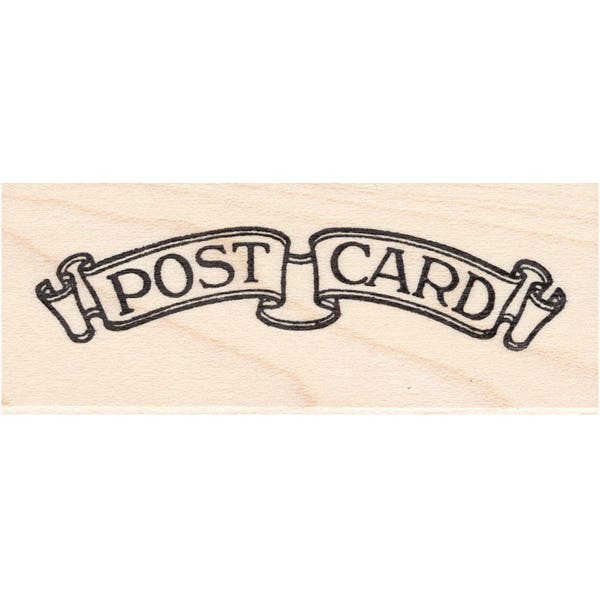 Postal Rubber Stamp - Etsy