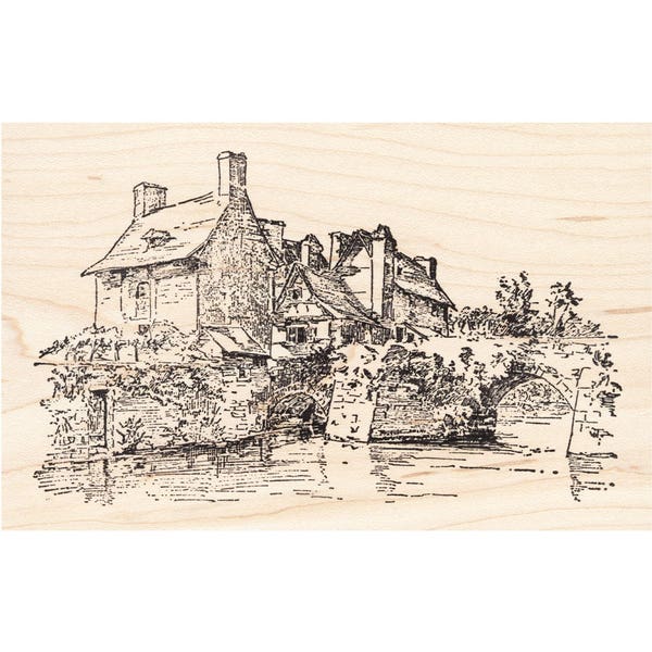 Building Stamp - Etsy