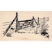 Ranch Fence 94K Beeswax Rubber Stamps Unmounted, Cling, Mounted Stamp ...