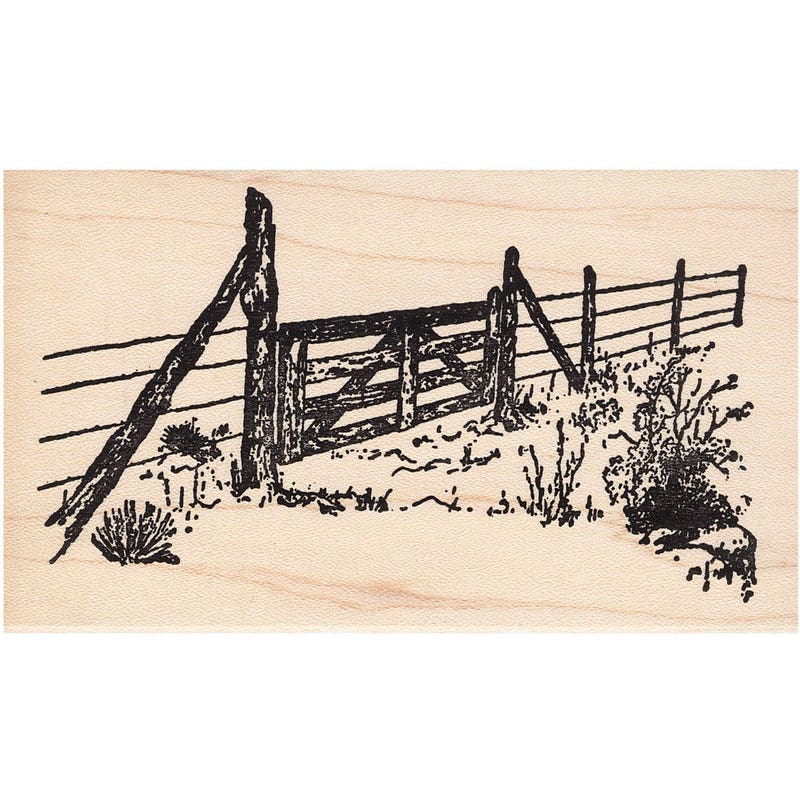 Barn Rubber Stamp - Etsy