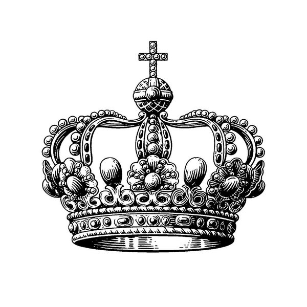 Crown Stamp - Etsy