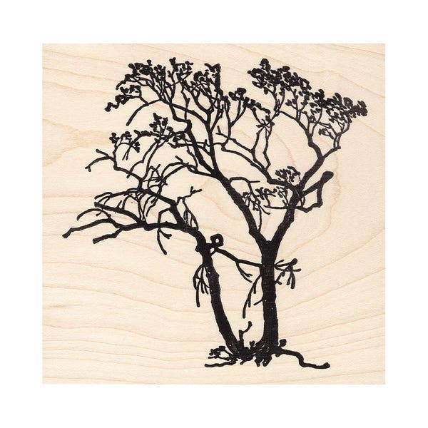 Bare Tree Stamp - Etsy