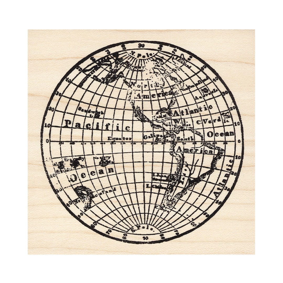 Western Hemisphere 1083L Beeswax Rubber Stamps Unmounted, Cling ...