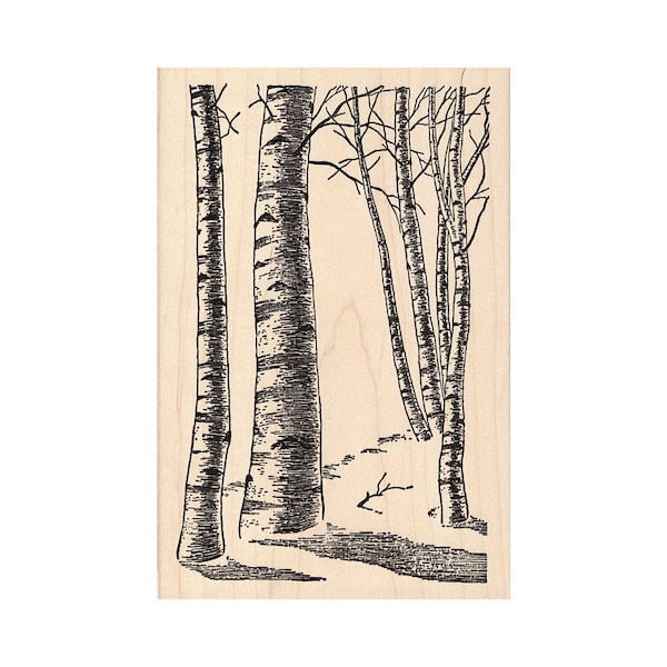 Birch Tree Stamps - Etsy
