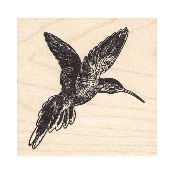Hummingbird Stamp - Etsy