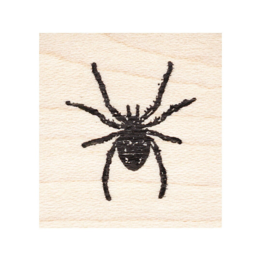 Large Spider 990B Spider Rubber Stamp, Insect, Animal, Wildlife, Nature ...