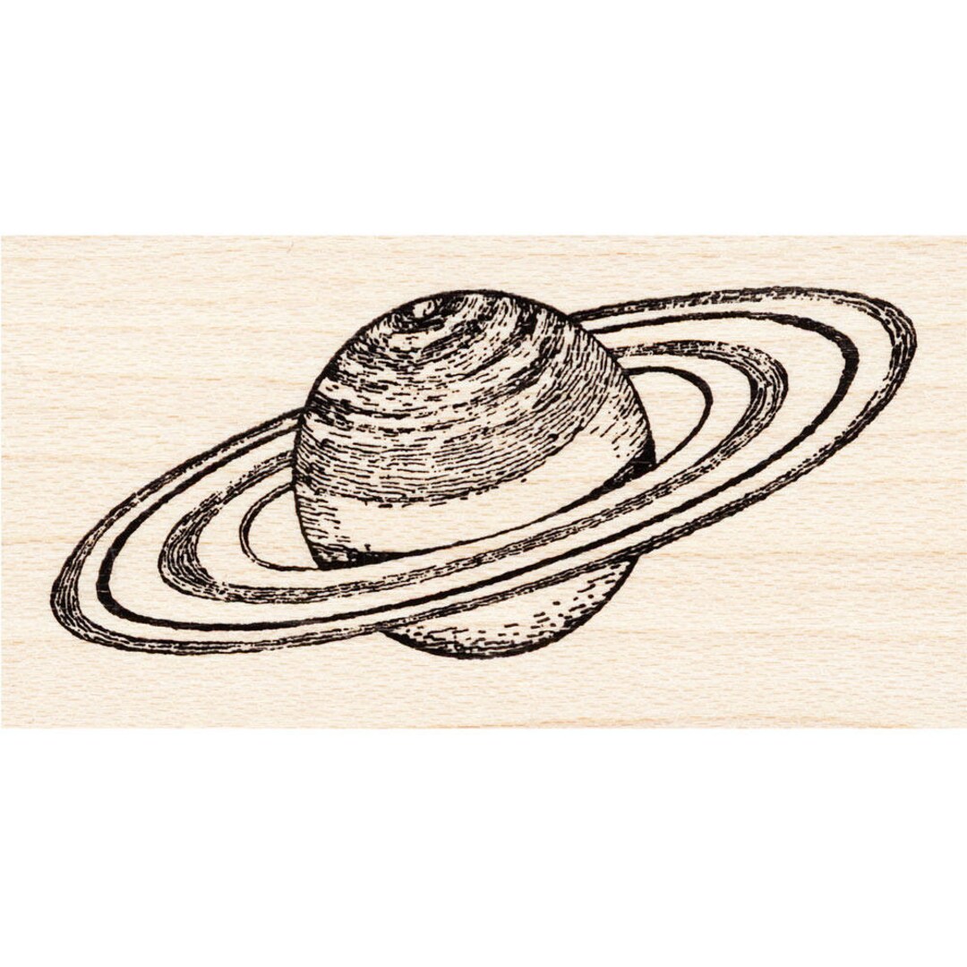 Saturn 1504G Beeswax Rubber Stamps Unmounted, Cling, Mounted Stamp ...