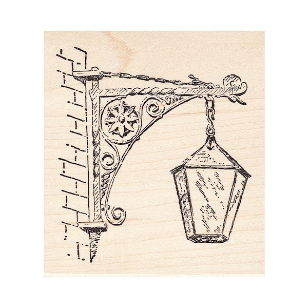 Hanging Lamp Rubber Stamp - Etsy