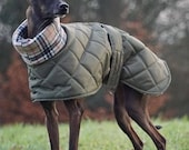 Italian Greyhound Quilted Waterproof Winter Coatscirneco - Etsy UK