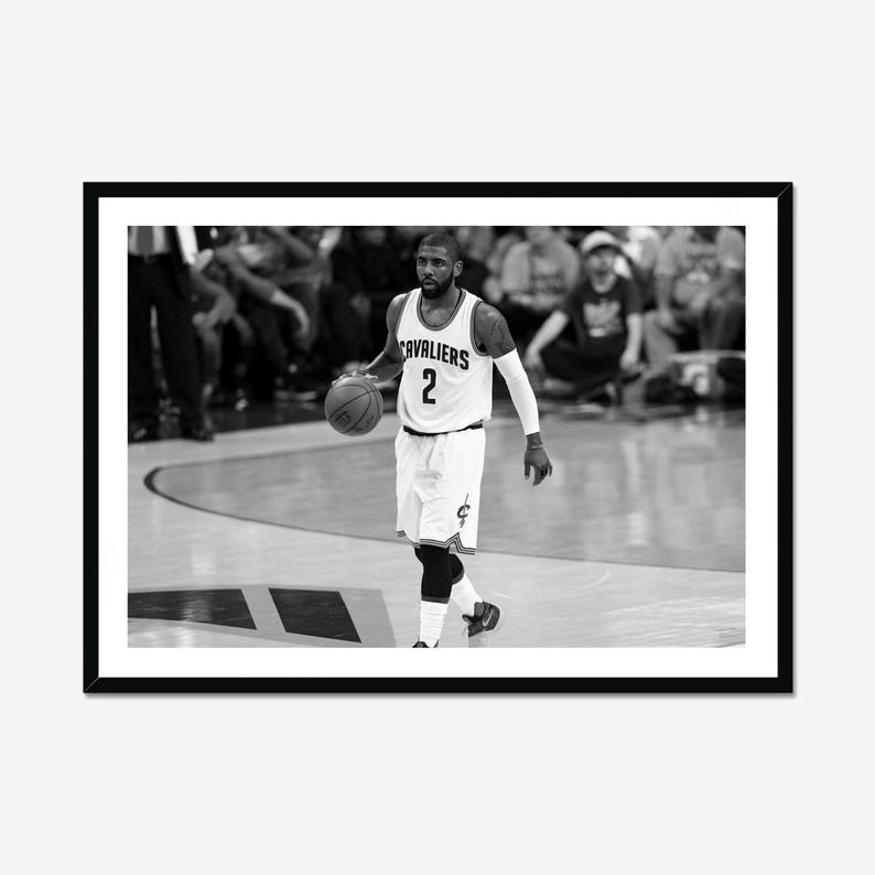 Kyrie Irving Basketball Print, Vintage Fine Art Photography ...