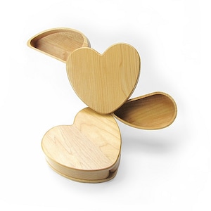 Heart Shaped Wood Keepsake Box, Jewelry Box, Treasure Box, Personalized ...