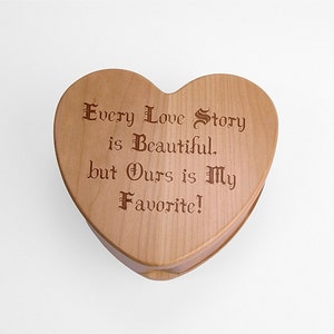 Heart Shaped Wood Keepsake Box, Jewelry Box, Treasure Box, Personalized ...