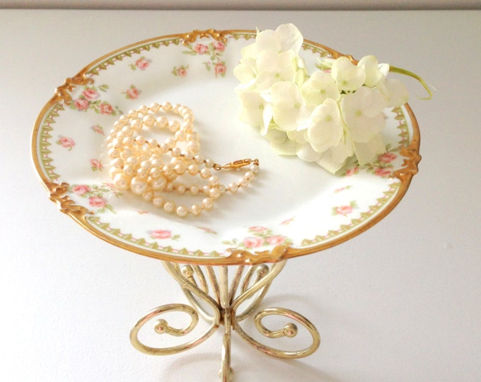 Antique Haviland GOA Limoges France Pedestal Stand Tea Party - Etsy