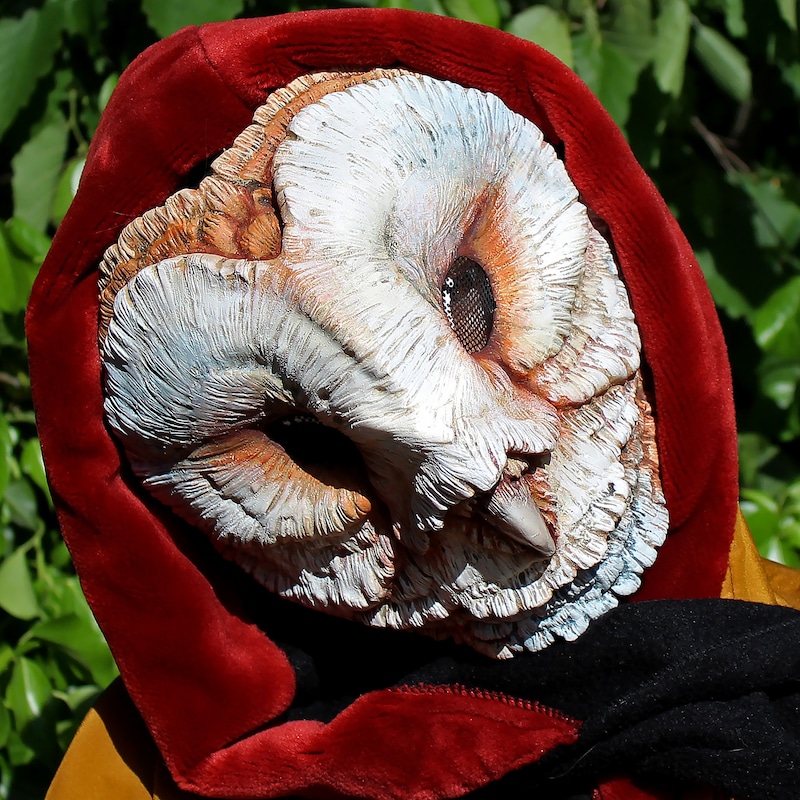 Owl Mask - Etsy